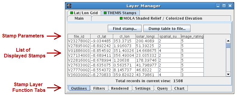 New THEMIS Stamp Layer | JMARS - Java Mission-planning and Analysis for ...